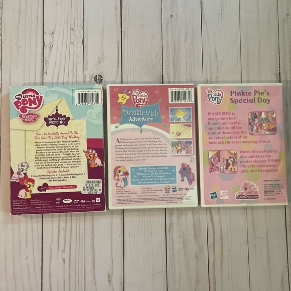 Hasbro | Media | My Little Pony Dvd Bundle | Poshmark